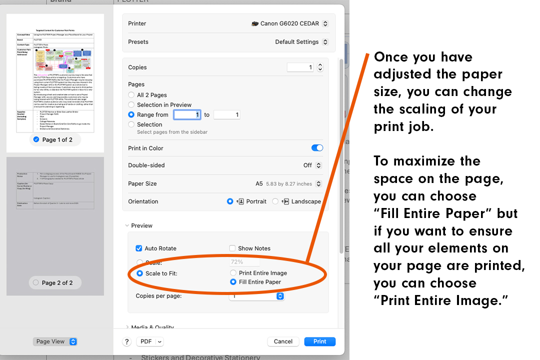 How to Print on PLOTTER Refill Memo Pads - PLOTTER USA
